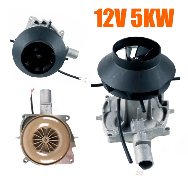 12V BLOWER MOTOR Combustion Assembly For Chinese 5KW Diesel Air Parking ...