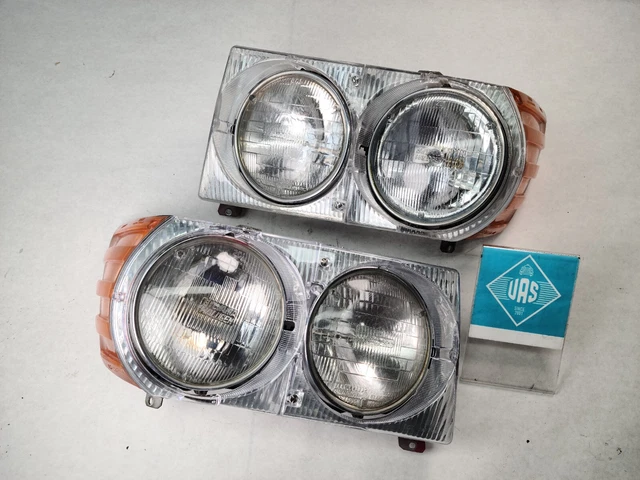 MERCEDES R107 450SL 380SL 560SL Left Right Headlight Assembly SET ...