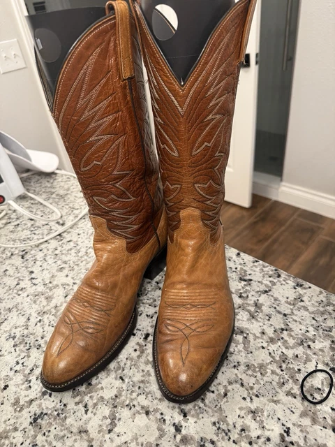 VINTAGE DAN POST 6758 Exotic🦏 Boots 8.5D £241.83 - PicClick UK