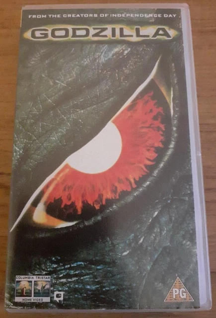 GODZILLA (1998) MATTHEW Broderick Jean Reno VHS Video Tape BRAND NEW ...