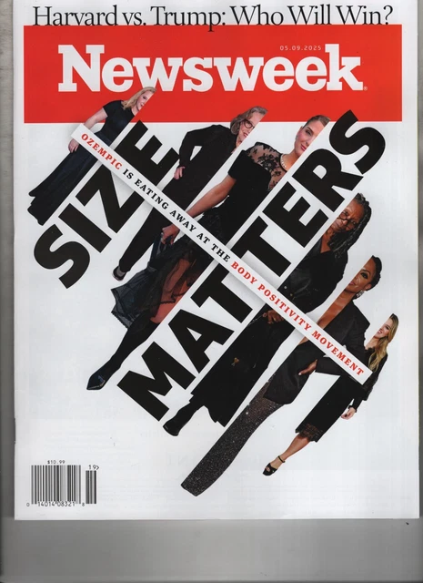 SIZE MATTERS NEWSWEEK Magazine May 9 2025 No Label $11.99 - PicClick CA