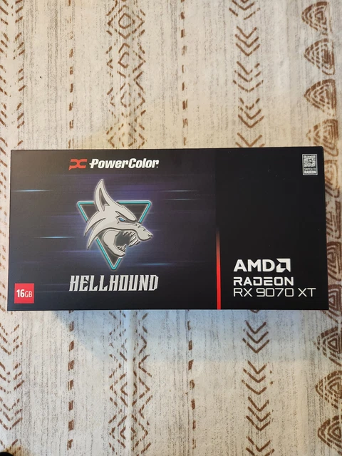 POWERCOLOR HELLHOUND AMD Radeon RX 9070 XT (Black) $949.99 - PicClick