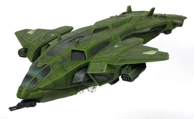 VERY RARE HALO Ground Command 1:100 Scale Pelican Pro Painted Model w ...