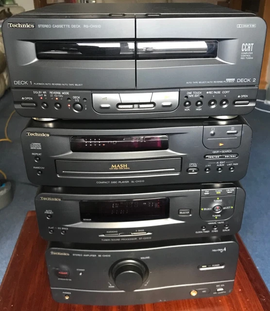 TECHNICS TOWER HIFI System with Speakers & Remote £51.59 - PicClick UK