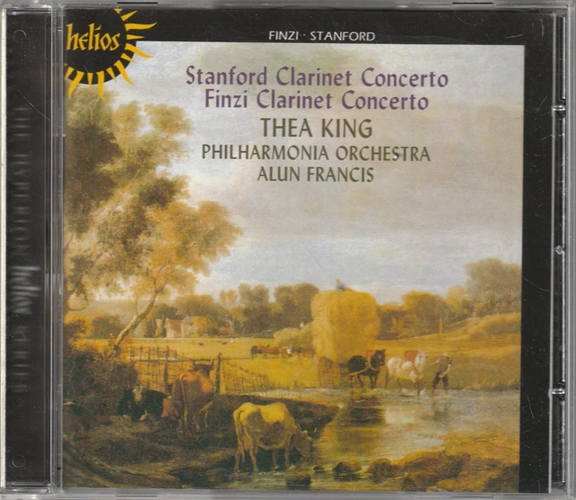 FINZI & STANFORD CLARINET CONCERTOS Thea King, Philharmonia, Alun ...