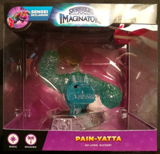 SKYLANDERS IMAGINATORS PAIN-YATTA RARE CHASE Crystal Clear Blue EUR 450 ...
