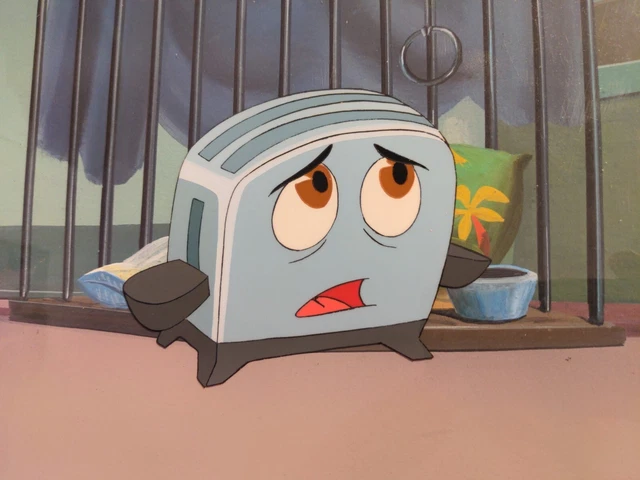 DISNEY ANIMATION CEL BRAVE LITTLE TOASTER production art cels ...