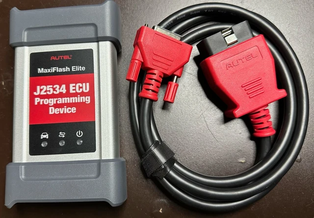 AUTEL MAXIFLASH ELITE VCI J2534 MaxiSys Elite MK908P PC Diagnostic tool ...