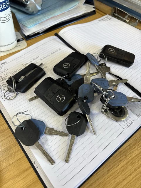 GENUINE MERCEDES 2 Button Remote Smart Key Fob Actros Truck Etc £42.32 ...