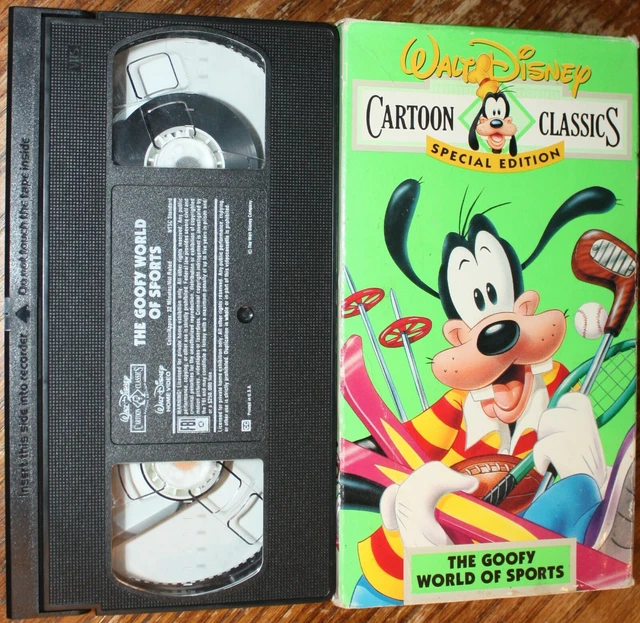 WALT DISNEY CARTOON Classics - The Goofy World of Sports (VHS, 1992) £5 ...