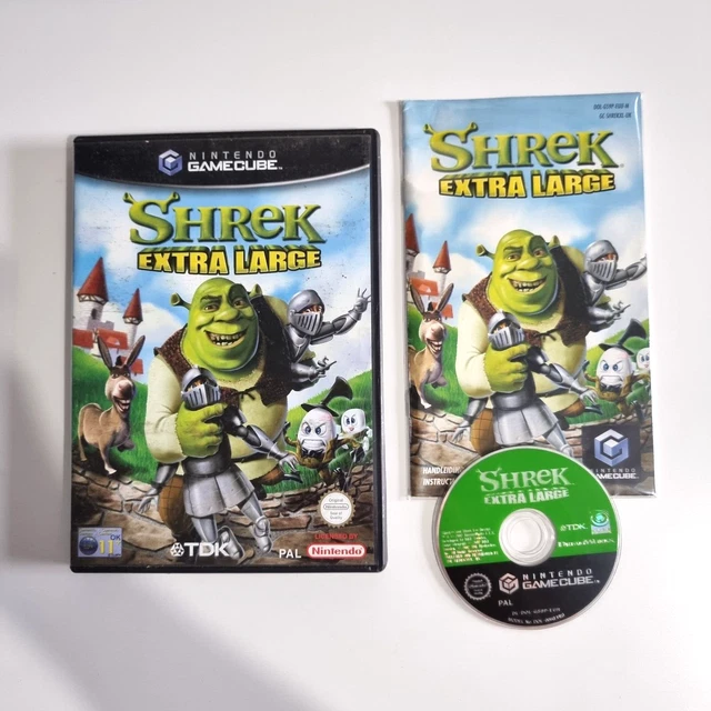 SHREK EXTRA LARGE GameCube Nintendo Complete with Manual - PAL ...
