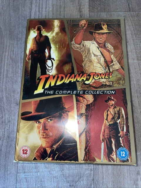 INDIANA JONES - The Complete Collection 4 Disc DVD Box Set (1 to 4 ...