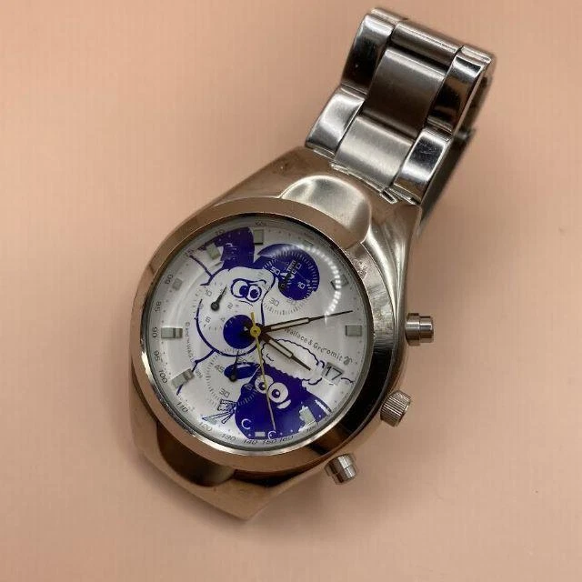 WALLACE & GROMIT Wrist Watch 10th Anniversary Limited Vintage Rare Junk ...