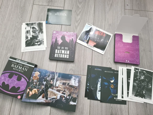 BATMAN RETURNS ULTIMATE Collector's Edition 4K Ultra HD Steelbook (1992) New EUR 45,84 - PicClick IT