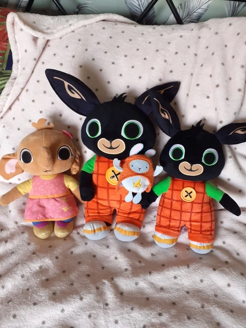 CBEEBIES TALKING BING & Sula Plushs £5.99 - PicClick UK