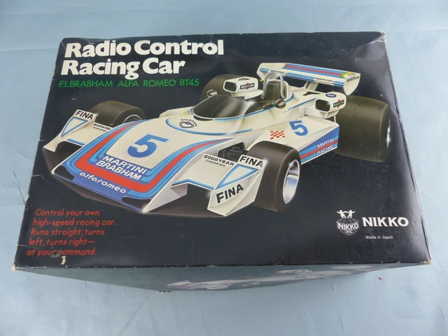 NIKKO F1 BRABHAM ALFA ROMEO BT45 Radio control Made in Japan + boite VINTAGE EUR 69,00 - PicClick FR