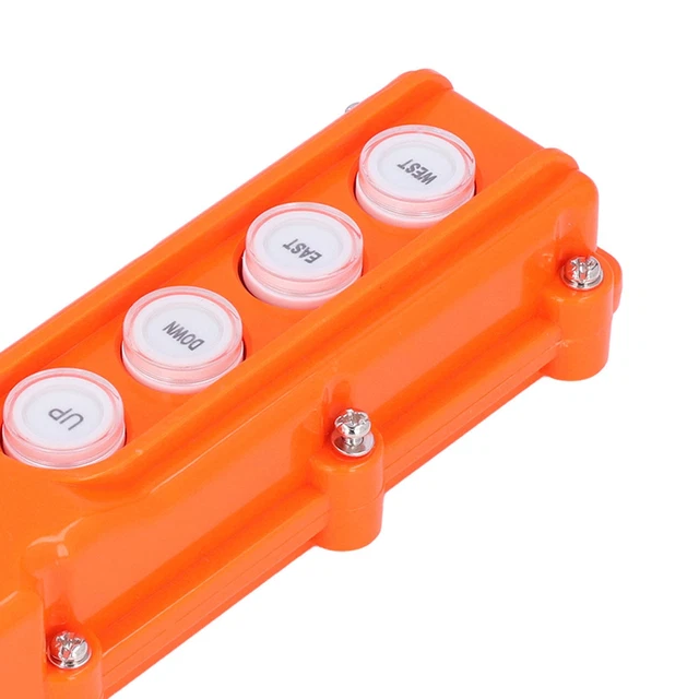 `CRANE REMOTE CONTROL Hoist Switch Push Button Box Controller Rainproof ...