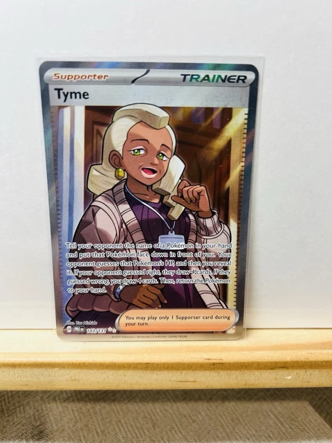 TYME 2025 POKEMON Prismatic Evolutions Ultra Rare 143/131 Nm £5.89 ...