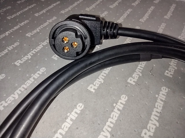 RAYMARINE A65, A67, a75, a78 eS75, eS78 Display Power Cable 1.5m 90 Deg A80221 £65.00 - PicClick UK