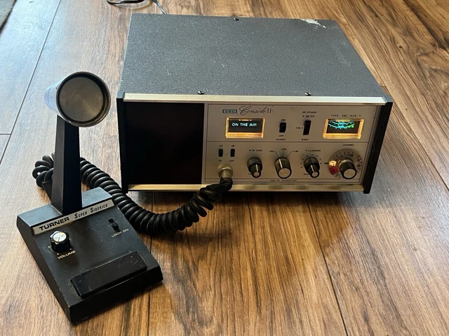 SBE CONSOLE II 16CBT AM/SSB Transceiver CB Radio 23 Channel Microphone ...