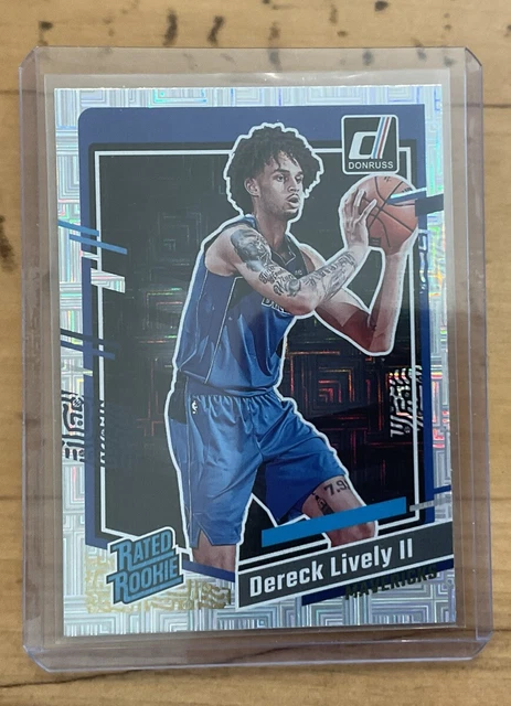 DEREK LIVELY II 2023-24 Panini Donruss Rated Rookie Choice RC #233 ...