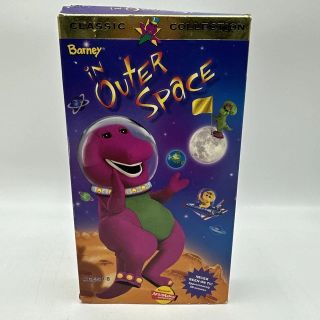 BARNEY FRIENDS IN Outer Space Classic Collection VHS Video Tape ...