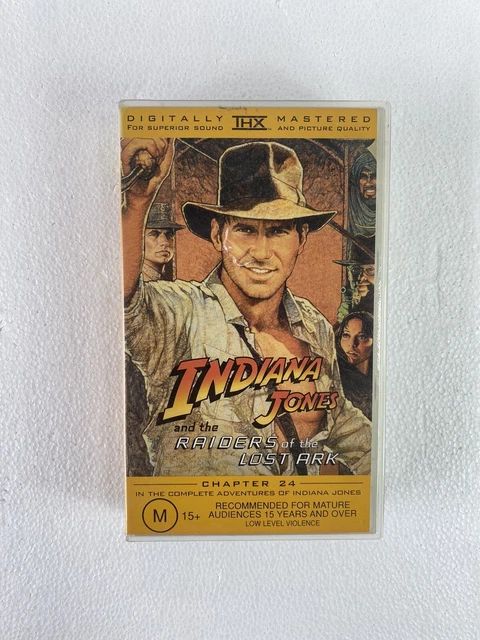 INDIANA JONES AND The Raiders Of The Lost Ark VHS - Free Post $19.00 ...