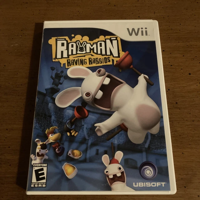 RAYMAN RAVING RABBIDS Nintendo Wii Game Complete With Manual Tested £5. ...