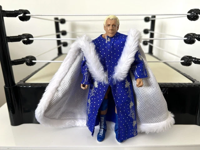WWE RIC FLAIR Wrestling Figure With Robe Mattel Elite Defining Moments COMB P&P £9.99 - PicClick UK