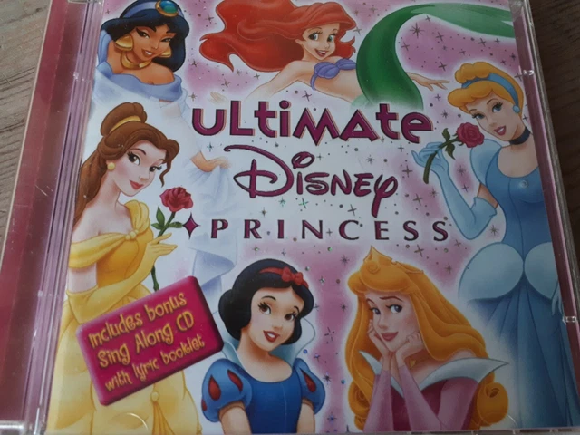 DISNEY PRINCESS SING-ALONG Animated Film Soundtracks CD Aladdin Mulan ...