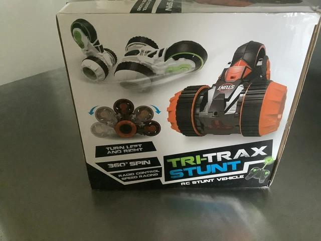 TRI-TRAX STUNT VEHICLE 3+Yrs , 360 Spin, Radio Control Speed Racing £10 ...