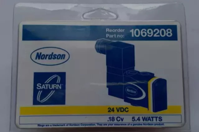 NORDSON SOLENOID VALVE - Saturn Series 1069208 £35.99 - PicClick UK