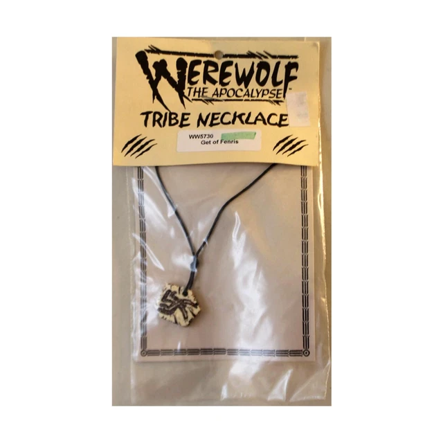 WHITE WOLF LOUP-GAROU The Apocalypse Marchandise Tribu Collier - Get De ...