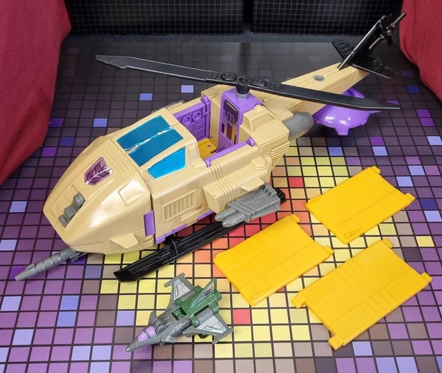 HASBRO TRANSFORMERS G1 Decepticon Micromaster Base Skyhopper Vintage ...