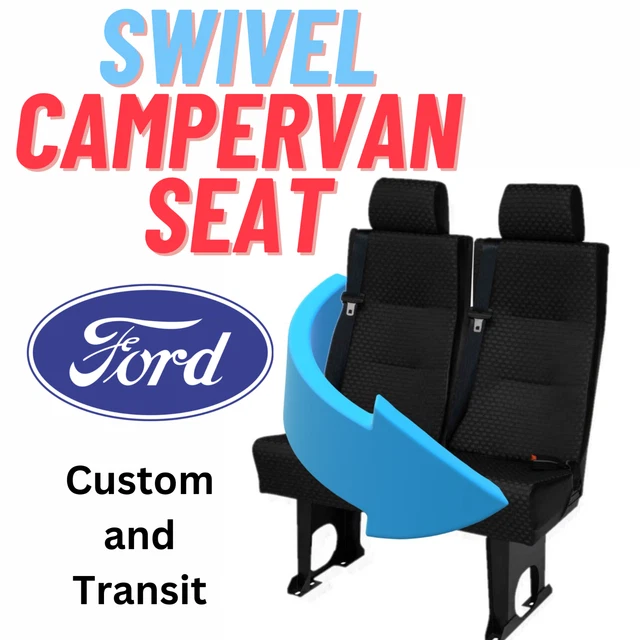 FORD CUSTOM, TRANSIT double seat swivel. Here's how to rotate it for ...