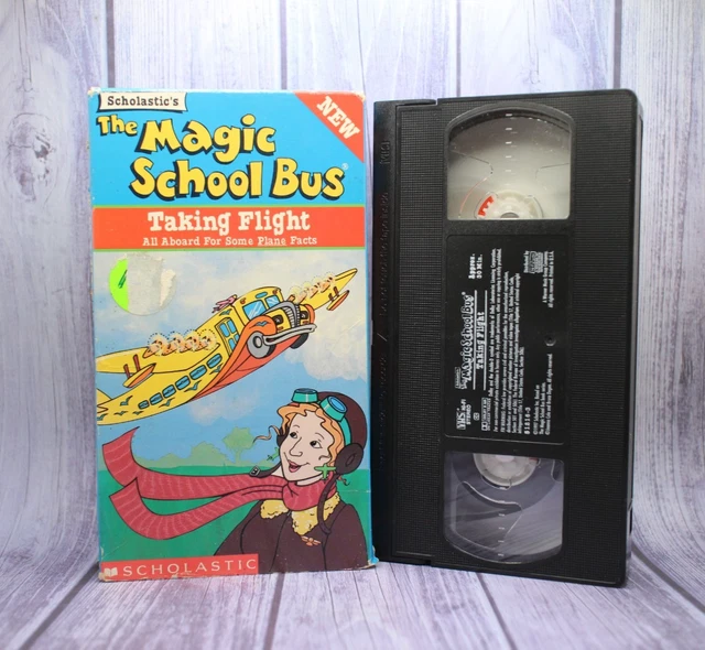 RARE THE MAGIC School Bus- Taking Flight VHS Tape 1997 Scholastic ...