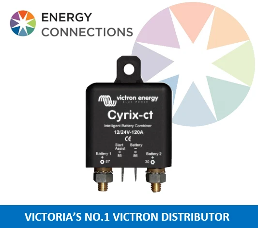 VICTRON CYRIX-CT DUAL Battery Smart Isolator/Combiner 12/24V - 120A EUR ...
