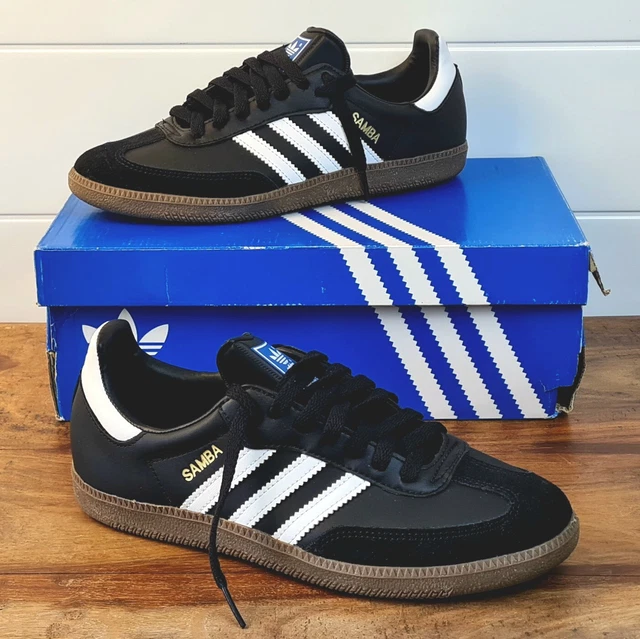 RARE, ADIDAS SAMBA Original G17100, Noir et Blanche, Pointure 40, Neuve ...