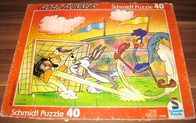 ROAD RUNNER FOOTBALL (Schmidt 1993) Looney Tunes Rétro Cadre (Didacta ...