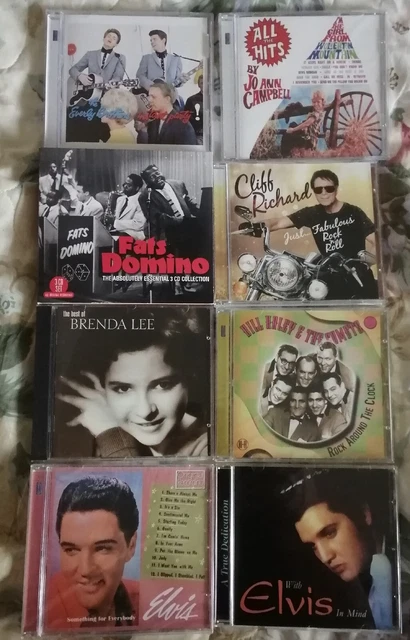 CD ROCK'N'ROLL - Fats Domino Elvis Cliff Brenda Lee Bill Haley Everly ...