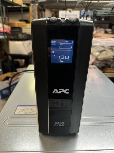 APC BACK-UPS PRO 1000 BR1000G 8 Outlets Uninterruptible Power Supply NO ...