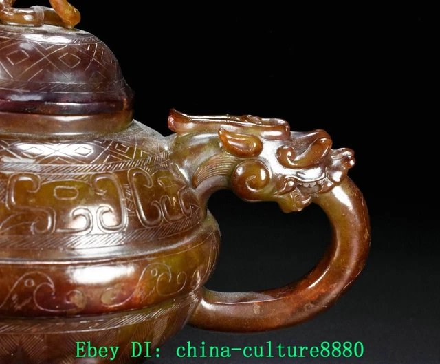 HAN DYNASTIE NATURELLE et tianju Feng Shui Dragon bête pot à boire EUR ...