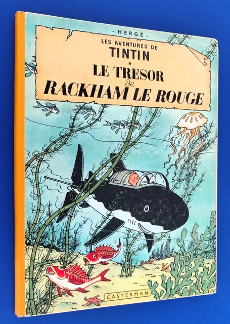 TINTIN. LE TRESOR De Rackham Le Rouge. B29. 1961. EUR 9,90 - PicClick FR