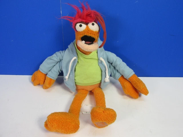 RARE THE MUPPETS 14" PEPE THE KING PRAWN soft toy plush DISNEY STORE £ ...
