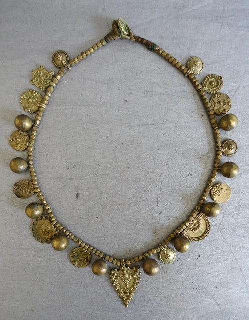 ANCIEN COLLIER AFRICAIN ethnique en bronze EUR 110,00 - PicClick FR