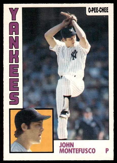 1984 O-PEE-CHEE JOHN Montefusco Yankees de New York #265 EUR 1,80 ...
