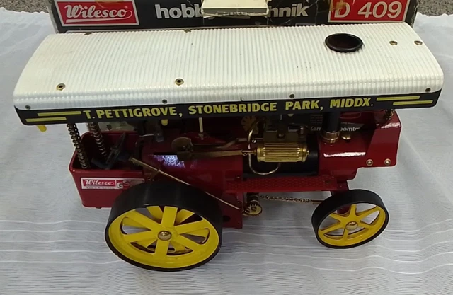 VINTAGE WILESCO HOBBY Technik D409 Steam Roller £112.00 - PicClick UK