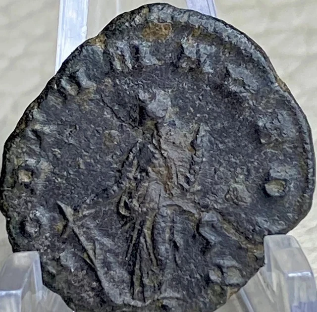 GENUINE ANCIENT ROMAN Empire Coin Gallienus 260-268 AD Fortuna Redux ...