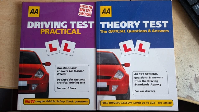 AA DRIVING & Theory Test Books £5.43 - PicClick UK