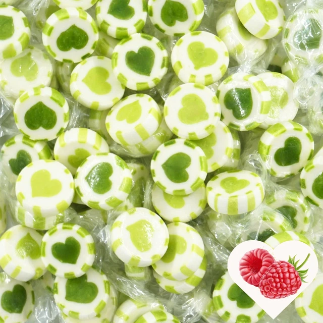 ROCK HEART SWEETS 0.5kg Light Green Candy | Wedding Easter Baptism ...
